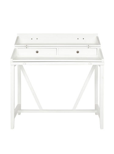 Safavieh American Homes Collection Wyatt White Writing Desk