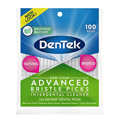 DenTek Deep Clean Bristle Picks 100 Count