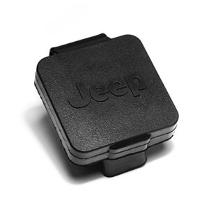 rugged ridge | trailer hitch plug, jeep logo, 2 inch receiver | 11580.25