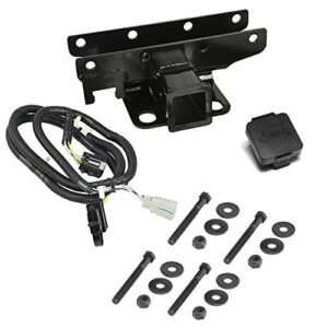 rugged ridge | trailer hitch kit, jeep logo | 11580.52 | fits 2007-2018 jeep wrangler jk