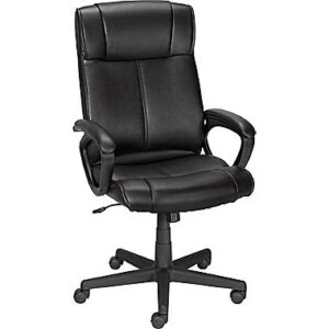 turcotte luxura high back managers chair, black