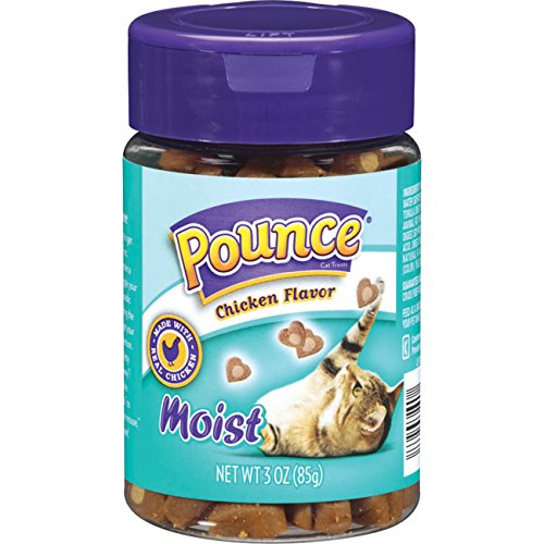 Pounce Moist Chicken Flavor Cat Treats, 3 Oz