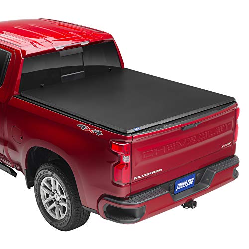 Tonno Pro Hard Fold, Hard Folding Truck Bed Tonneau Cover | HF-157 | Fits 2007 - 2013 Chevy/GMC Silverado/Sierra 1500 8' 2" Bed (97.6")