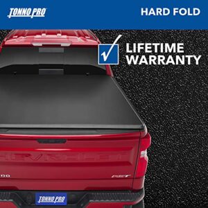 Tonno Pro Hard Fold, Hard Folding Truck Bed Tonneau Cover | HF-157 | Fits 2007 - 2013 Chevy/GMC Silverado/Sierra 1500 8' 2" Bed (97.6")