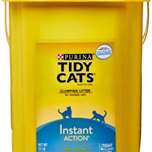 Tidy Cats Purina Instant Action Scoop Pail, 35 lb