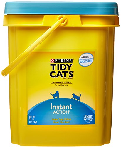 Tidy Cats Purina Instant Action Scoop Pail, 35 lb