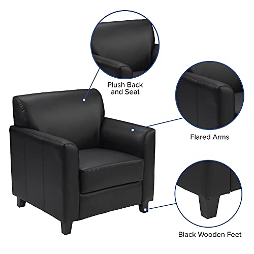 Flash Furniture HERCULES Diplomat Series Black LeatherSoft Chair