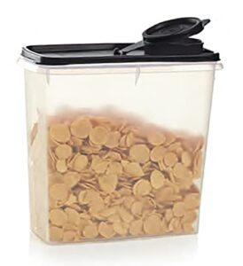 tupperware cereal storer 13 cup black exclusive