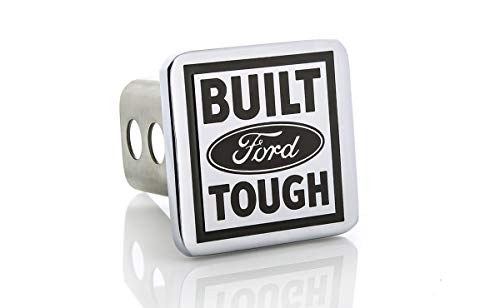 Ford Built Tough Metal Trailer Tow Hitch Cover Plug Emblem