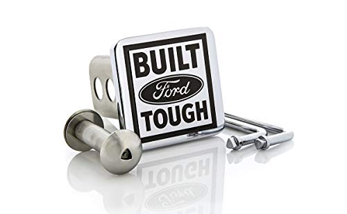 Ford Built Tough Metal Trailer Tow Hitch Cover Plug Emblem