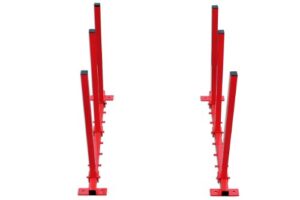 power-tec 92321 folding bumper rack wall mounted