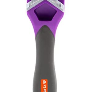 Hartz Groomer's Best Fur Fetcher De-Shedder Cat Brush,Black