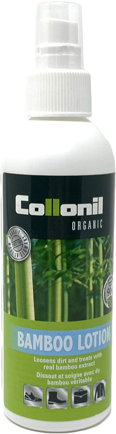 Collonil unisex-adult Shoe Care Cleaning Organic Bamboo Lotion 200 ml