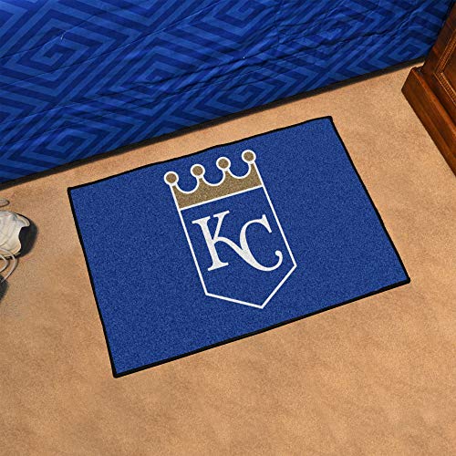 Fanmats 6389 MLB Kansas City Royals Nylon Starter Rug