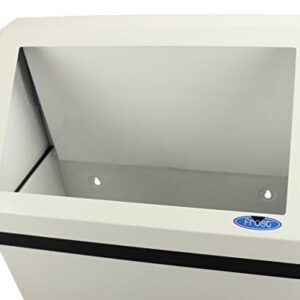 Frost 303 NL Waste Receptacle, White