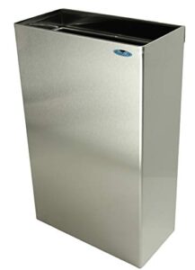 frost 326 waste receptacle, metallic