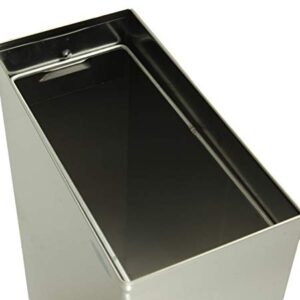 Frost 326 Waste Receptacle, Metallic