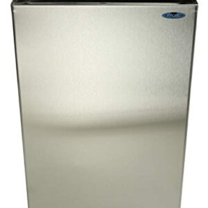 Frost 326 Waste Receptacle, Metallic