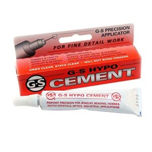 g-s hypo crystal cement glue rhinestone watch crystal craft jewelry gem, hobbies