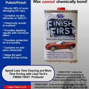 Liqui Tech Finish First Auto Polish (16 oz.)