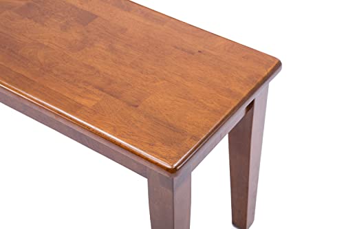 Boraam Shaker Bench, Walnut