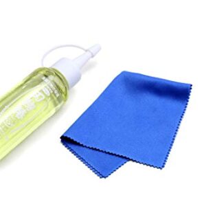 Yoshihiro 100% Pure Tsubaki Japanese Knife Maintenance Oil 3.4oz(100ml) with Complimentary Sabitori Rust Eraser and Microfiber Cloth