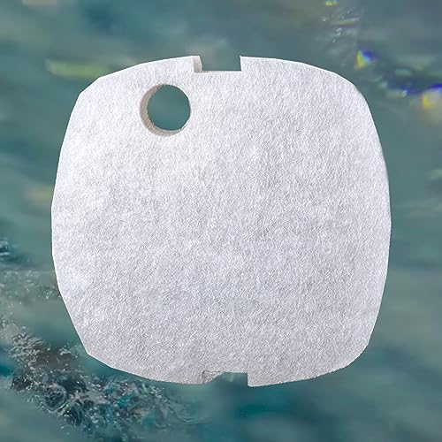 Aquatop Replacement White Filter Pads, 3 Pack – Fits Aquatop’s CF-500UV & CF-500UVMKII Canister Filters, Aquarium Filter Refills, Keeps Water Crystal Clear, Fish Filter Cartridge for Dirt & Debris