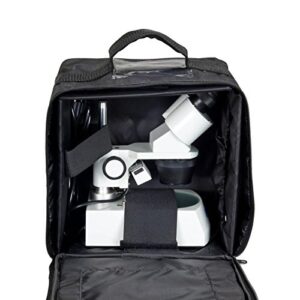 OMAX Vinyl Microscope Carrying Case 10"x6"x11" for G223E G223C G226C Stereo Microscopes