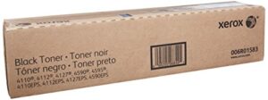 xerox 4110/4112/4127/4590/4595 black toner cartridge (72,000 pages) - 006r01583