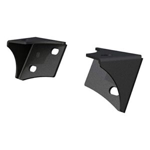 aries ar15800 jeep wrangler jk windshield light brackets, leds sold separately, black