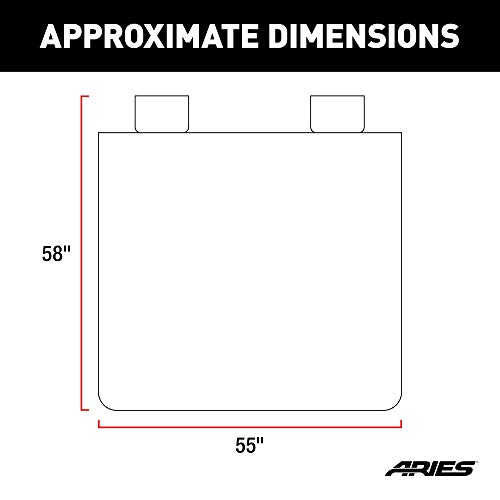 ARIES 3146-20 Seat Defender 58-Inch x 55-Inch Camo Waterproof Universal Bench Car Seat Cover Protector