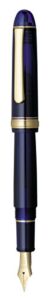 platinum"#3776 century/chartres blue"(nib : medium)