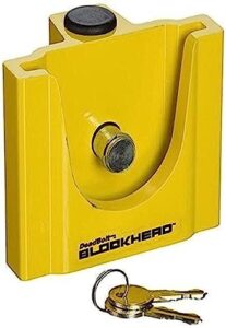 c.t.johnson tcl1-yl deadbolt blockhead trailer coupler lock