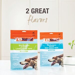 Freeze Dried Dog Food Booster By K9 Natural - Perfect Grain Free, Healthy, Hypoallergenic Limited Ingredients For All Dogs - Raw, Freeze Dried Mixer - 100% Green Tripe Nutrition For Dogs - 7Oz Pack