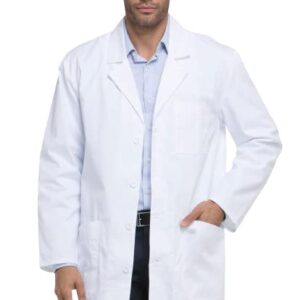 Dickies 37 Inch Unisex iPad Lab Coat, White, X-Large