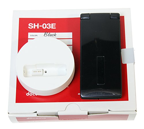 Docomo SHARP SH-03E Waterproof Cell Phone Black (Unlocked)