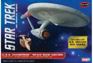 polar lights star trek tos uss enterprise space model kit