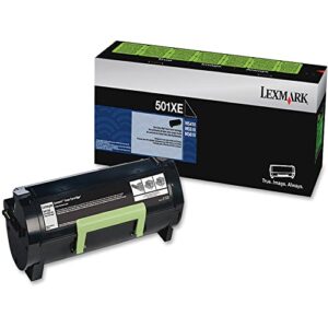 Lexmark 60F1X0E (601XE) Extra High Yield Toner Cartridge, Black