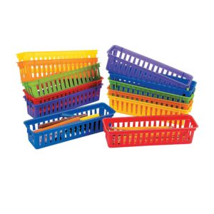 fun express classroom pencil & marker baskets / 12 pc