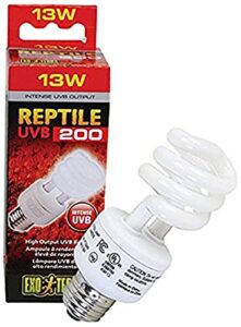 exo terra uvb 200 intense compact fluorescent lamp, 13-watt