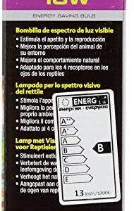 Exo Terra Reptile Vision Compact Fluorescent Lamp, 13-watt