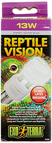 Exo Terra Reptile Vision Compact Fluorescent Lamp, 13-watt