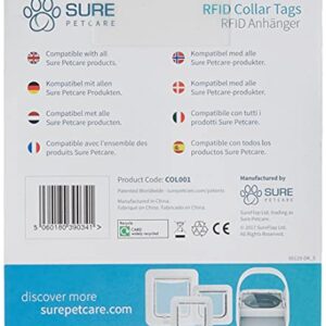 Sure Petcare - SureFlap - SureFeed Pack of Two SureFlap RFID Collar Tags