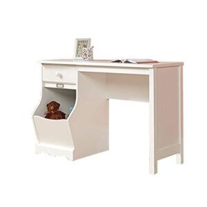 Sauder Pogo Desk, Soft White finish