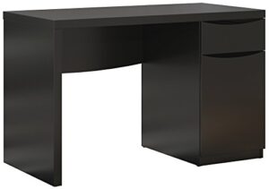 bush furniture montrese small computer desk in classic black