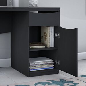 Bush Furniture Montrese Small Computer Desk in Classic Black