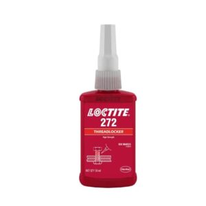 loctite 88442 red 272 high temperature/strength thread locker, 50 ml bottle