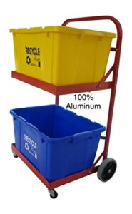 recycle caddy bin cart"the original"