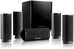 harman kardon hkts 16bq 5.1 channel home theater speaker package (black)