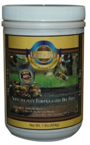 mann lake fd213 ultra bee dry feed canister, 1-pound